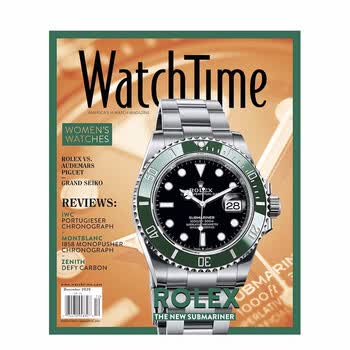 【包邮】【订阅】 Watchtime 手表腕表杂志 美国英文原版 年订7期