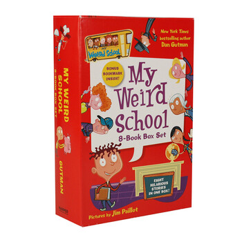 疯狂学校 8本套装 我的疯狂学校 英文原版 My Weird School 8 book Box S