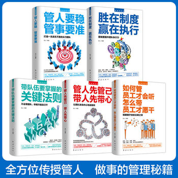 管人要稳 管事要准 胜在制度 赢在执行 带队伍要掌握的关键法则 管人先关己 带人先带心 如何管理员