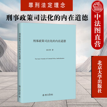 正版 2021新书 刑事政策司法化的内在道德 孙万怀 个案的正义 风险刑法激辩 如何理解罪刑法定的