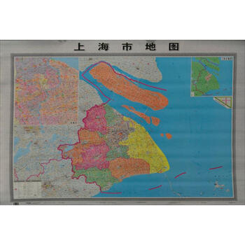 上海市地图(竖版,全新升级版)