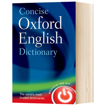 牛津简明英语词典 Concise Oxford English Dictionary 英文原版字典 英文版进口英语工具书籍