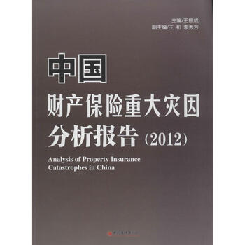 中国财产保险重大宰因分析报告2012   书籍