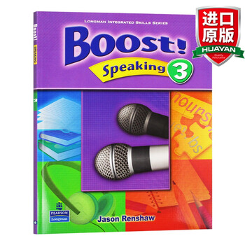 英文原版 培生朗文中学英语教材 口语分级强化训练3 Boost Speaking L3级 口语练习