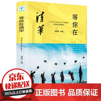 【2元特价专区】等你在清华 正版 考入清华大学的数十位学子倾囊相授 学习方法+考试技巧书籍 我在清华