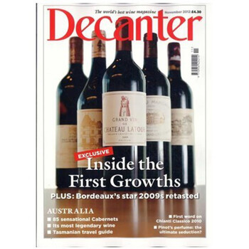 DECANTER 酒瓶 杂志订阅 期刊 年订 2022年一年12期