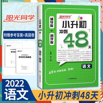 阳光同学小升初冲刺48天 语文