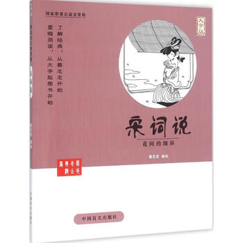 宋词说(大字版) 蔡志忠 编绘  书籍