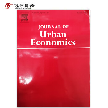 Journal of Urban Economics 美国城市经济学杂志 2018年9月
