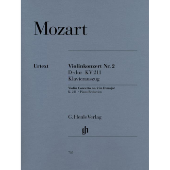 亨乐原版 莫扎特D大调第二小提琴协奏曲 KV 211 Mozart Violinkonz HN705