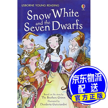 Snow White And The Seven Dwarfs + Cd Usborne英文原版