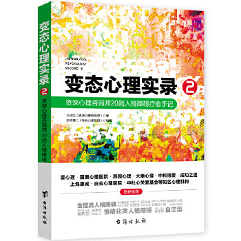 心理实录2:资深心理咨询师20则人格障碍疗愈手记