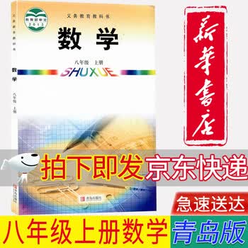 【新华书店正版】2022青岛版初中八年级上册数学书青岛版八8年级上册数学课本初二数学上册教材课本青岛版8上数学青岛版八上数学义务教育教科书青岛出版社八上数学