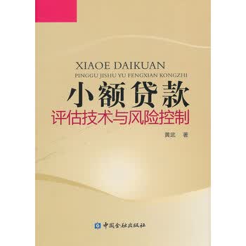 小额贷款评估技术与风险控制【正版图书，售后无忧】