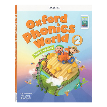 新版 Oxford Phonics World 2 牛津自然拼读教辅 英文拼读规则学习 英文原版 红色 OPW