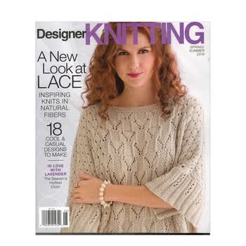 【包邮】【订阅】 DESIGNER KNITTING DIY针织服装生活杂志 美国英文版 年订6期