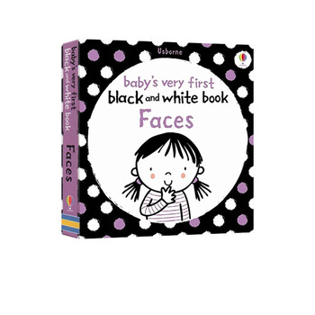 baby's very first black and white book: Faces