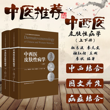 中西医皮肤性病学 上下册 湖南科学技术出版社