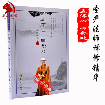 正版包邮 圣严法师禅修精华6：五停心 四念处 圣严法师著 华夏出版社 五停心观修行法