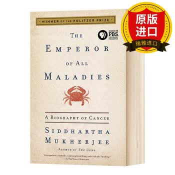 众病之王 癌症传 英文原版 The Emperor of All Maladies A Biogra