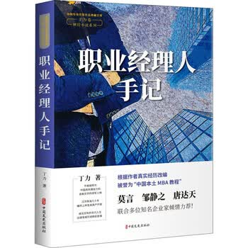 职业经理人手记 丁力  书籍