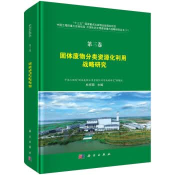 固体废物分类资源化利用战略研究 杜祥琬 9787030605177 科学出版社