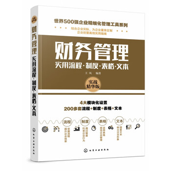 财务管理实用流程制度表格文本 实战精华版 世界500强企业精细化管理工具系列 财务管