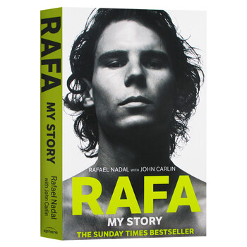 英文原版 人物传记 拉菲尔纳达尔自传 我的故事 Rafa My Story