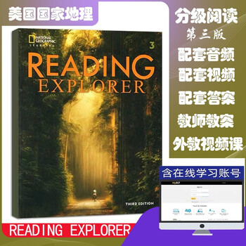 美国国家地理Reading Explorer第三版阅读教材英语阅读组合训练青少英文探索教材 第三版 3级别