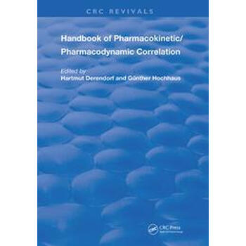 Handbook of Pharmacokinetic/Pharmacodynamic Corr