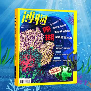 博物杂志2021年4月/期第208期 专题：珊瑚 中国国家地理少年版博物君探索科学科普