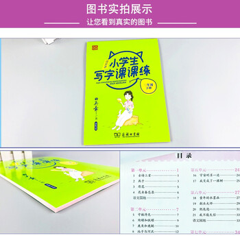语文三年级下册-田英章小学生写字课课练9787100191852