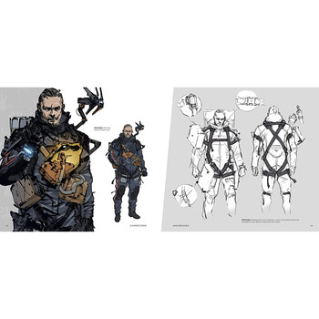 死亡搁浅 游戏艺术画册设定集 英文原版 The Art of Death Stranding