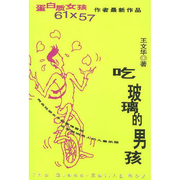 吃玻璃的男孩：《蛋白质女孩》作者新作 王文华 著 9787506327169