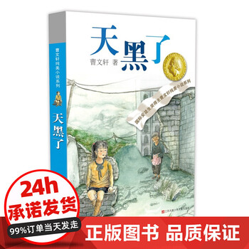 【正版包邮】青铜葵花 曹文轩纯美小说儿童文学系列 学校推荐三四五六年级6-12岁小学生课外阅读书籍 天黑了
