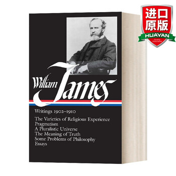 William James Writings 1902-1910 英文原版 威廉詹姆斯 作品集 美国文库 英文版 进口英语原版书籍