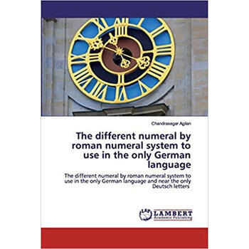 The different numeral by roman numeral system to