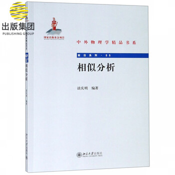 相似分析/前沿系列/中外物理学精品书系