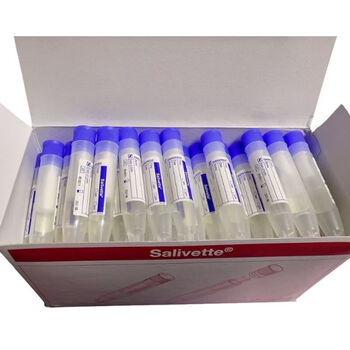 Salivette唾液样本DNA采集管棉基因检测口腔测皮质醇采样管离心机 蓝51.1534.500/100支【图片 价格 品牌 报价】-京东