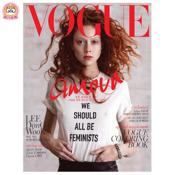 订阅 VOGUE(Korea) 韩国韩文原版 女性时尚杂志 年订12期