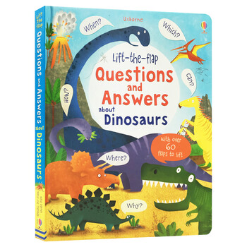 Usborne Questions And Answers About Dinosaurs 英文原版