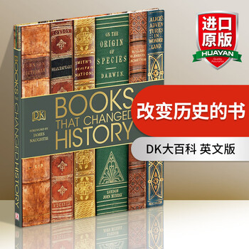 英文原版 改变历史的书 Books That Changed History DK大百科