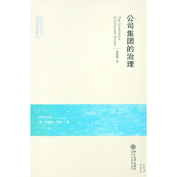 公司集团的治理/公司法与公司治理译丛