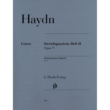 亨乐原版 海顿 弦乐四重奏卷二 Haydn String Quartets op 9 HN 206