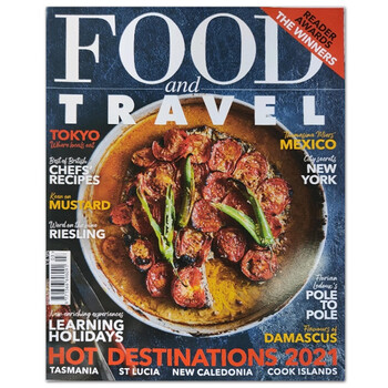 【单期可选】英国美食与旅游杂志 Food and Travel 2020/2021年旅行特刊 2021年3/4月合刊