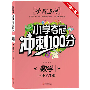 数学 六年级下册 一课一练 学霸课堂-小学夺冠冲刺100分