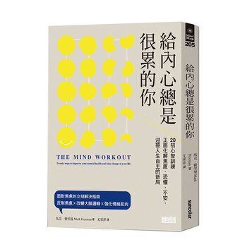 给内心总是很累的你：20招心智训练正面化解焦虑、恐惧、不安 港台原版 反制焦虑 改变大脑逻辑