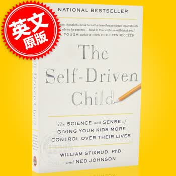 自驱型成长英文原版自我驱动的孩子樊登读书推荐The Self-Driven Chil