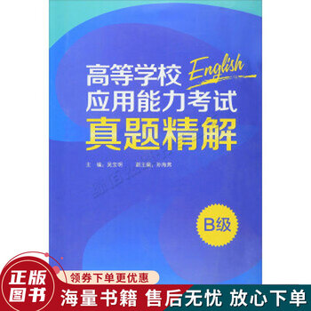 高等学校应用能力考试真题精解B级