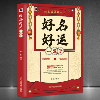 《好名好运一辈子》孩子起名公司取名原则思路方法技巧名字心理学